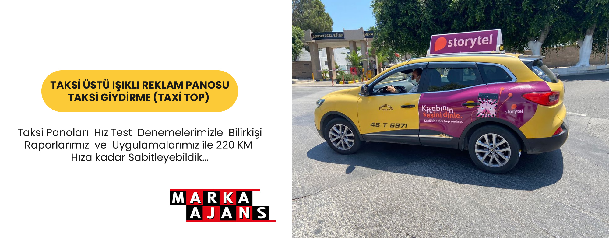Marka Ajans | Bodrum Taksi Reklam | Yetkili Kurumu